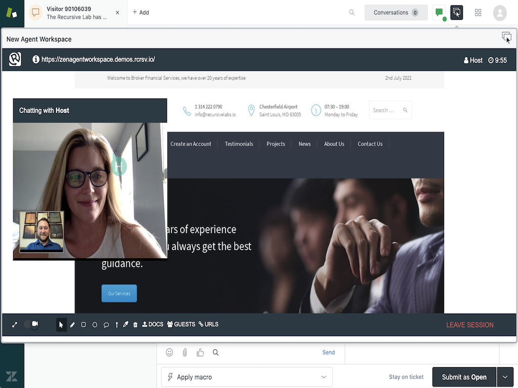 Recursive Labs App Integration With Zendesk Support